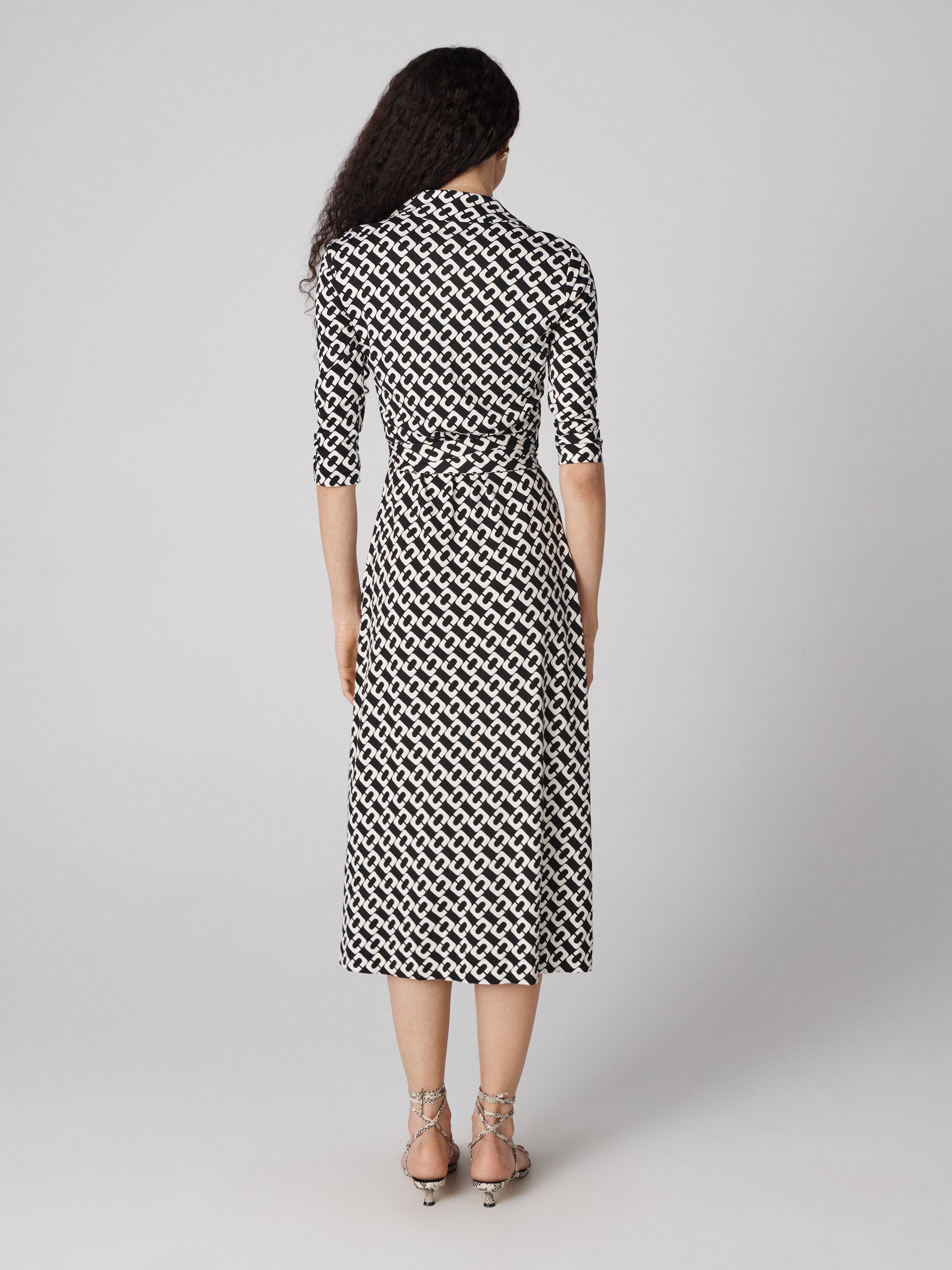 Abigail Silk Jersey Midi Wrap Dress – Diane von Furstenberg
